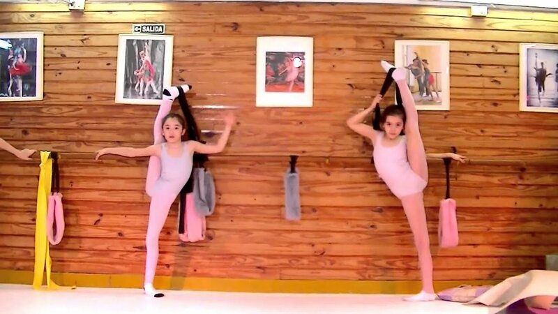 Escuela Sudamericana de Ballet-9th part-Ballet flexibility-Stretching ...