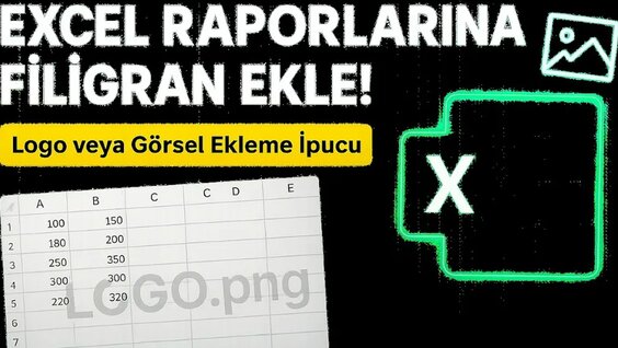Excel Filigran EKLE | Raporlara Logo veya Görsel Ekle - Yandex Video ...