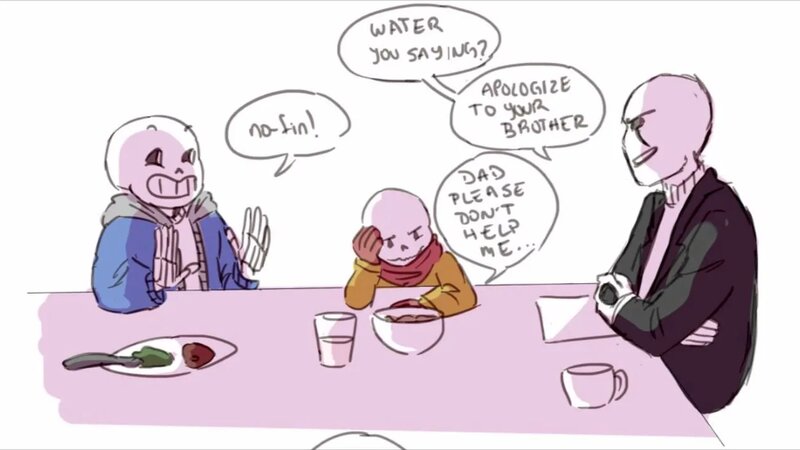 Undertale - Baby Bones Papyrus and Puns - Comic Dub by melissaduck ...