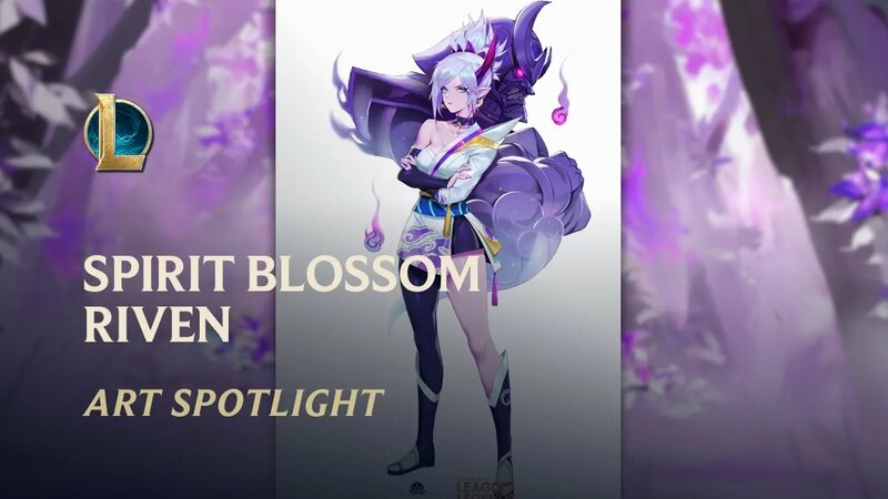 Spirit Blossom Riven - Spirit Bonds: Art Spotlight | League of Legends