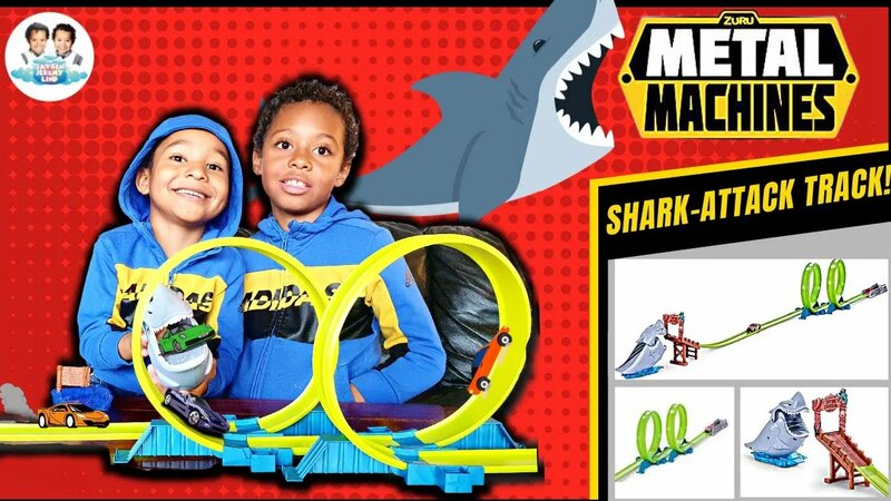Zuru Metal Machines || Zuru Metal Machines Shark-Attack Track ...
