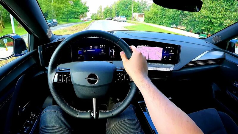 2023 Opel Astra Electric [ GS-Line 156hp ] | POV Test Drive - Yandex ...