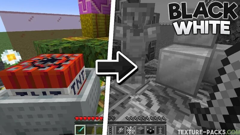 Black and White Texture Pack Download & Install Tutorial