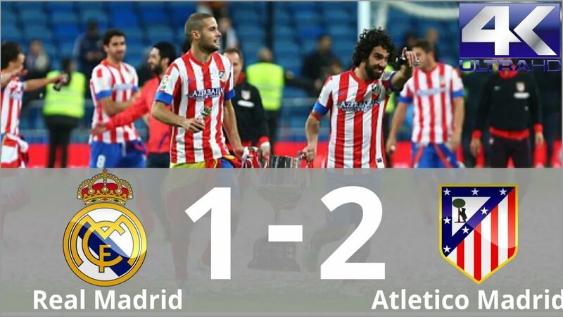 Real Madrid vs Atletico Madrid 1-2 Highlights & Goals (Final Copa Del ...