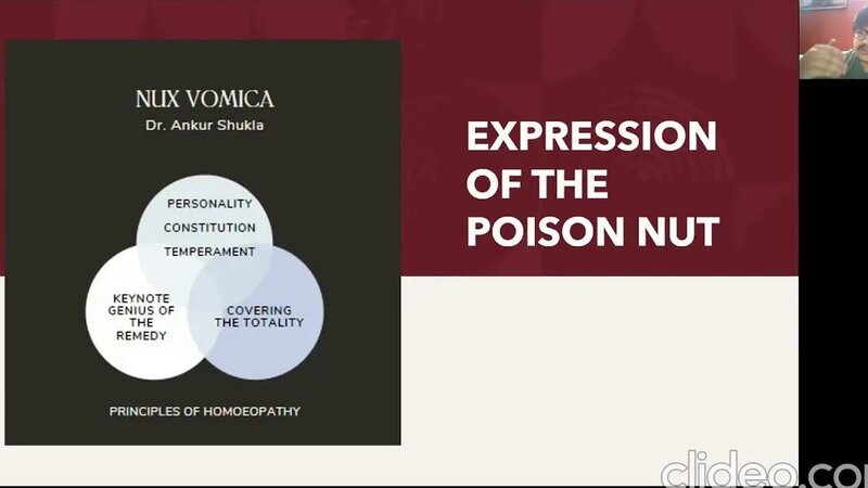 Nux Vomica (Poison Nut) - Part 1 - Materia Medica - Allen Keynotes ...
