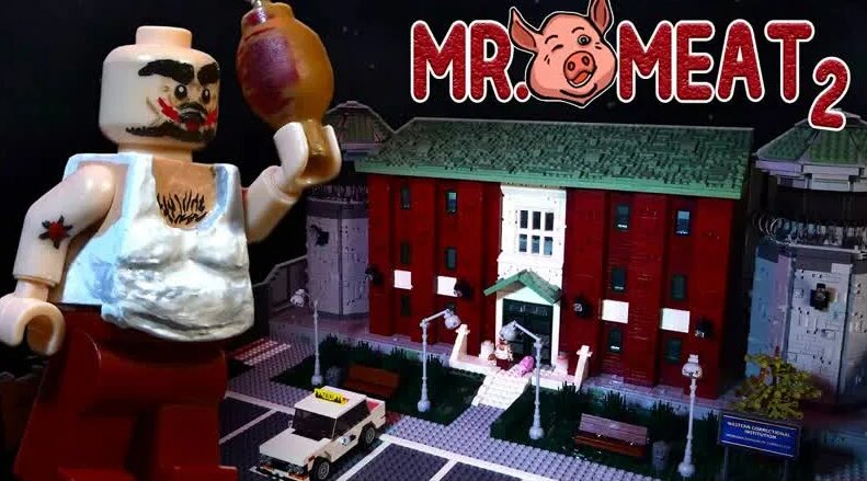 LEGO Самоделка Mr. Meat 2 - Тюрьма из 5000 Деталей / ЛЕГО MOC — Видео ...