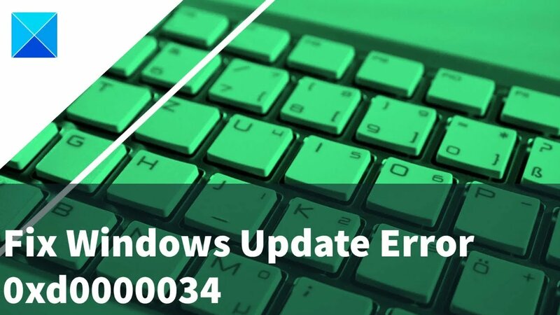 Fix Windows Update Error Code 0xd0000034 - Yandex Video aramada ...
