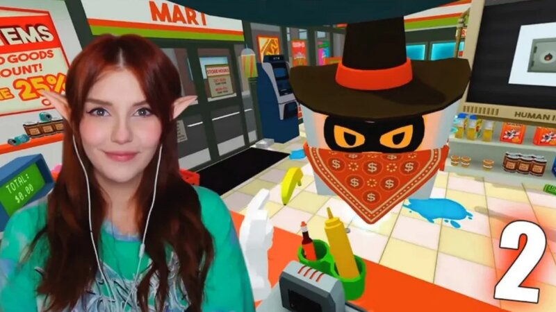 (Юмилия) (VR) Я Работу | Часть 2 (Job Simulator) | Реакция НА Marmok ...