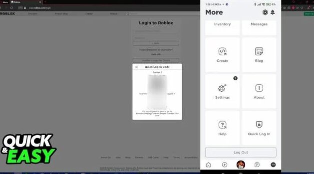 How To Login Roblox With QR Code [Very EASY!] - Смотреть онлайн в ...