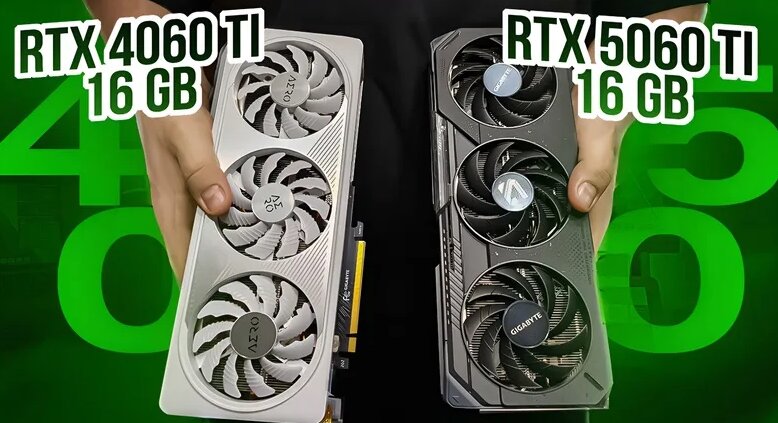 RTX 5060 Ti 16 GB. Сравниваю с RTX 4060 Ti 16 GB, RX 7700 XT и RTX 5070 ...