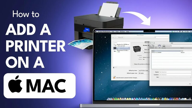 How to Add a Printer on Mac (Easy Step-by-Step Guide 2025) - Смотреть ...