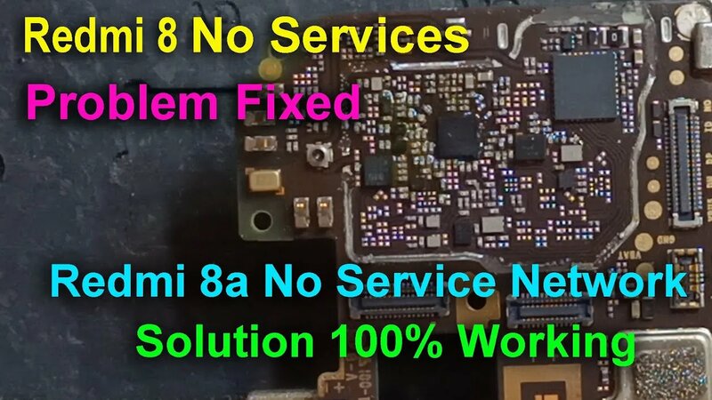 Xiaomi Redmi 8 No Service Problem | Redmi 8 No Network | Redmi 8 No ...
