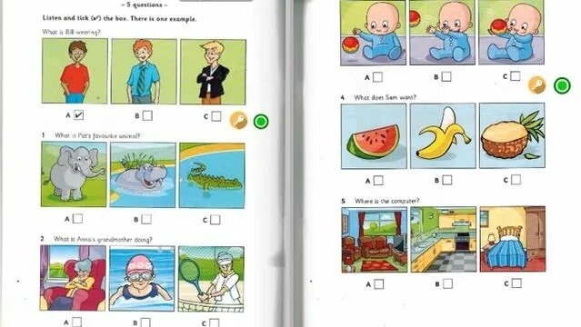 Cambridge A1 Starters 1 2018 TEST 2 Listening answer key - Смотреть ...