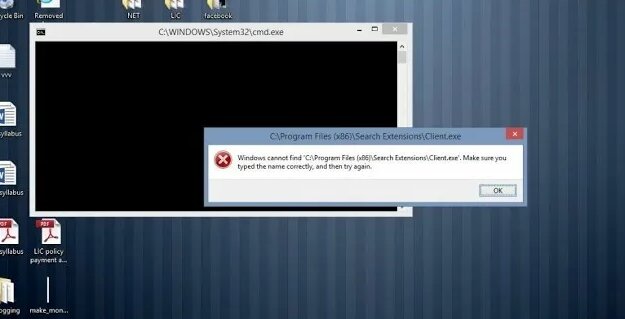 Remove Client.exe Error Message – Windows cannot find c:\program files ...