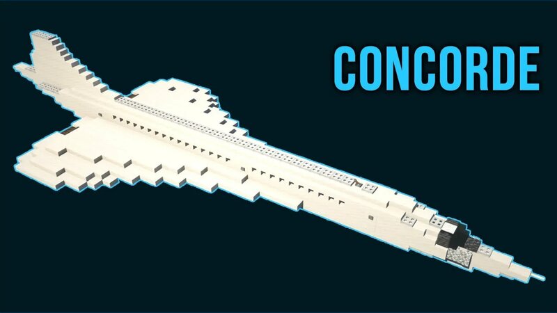 Minecraft Tutorial: How to Make Concorde - Смотреть онлайн в поиске ...