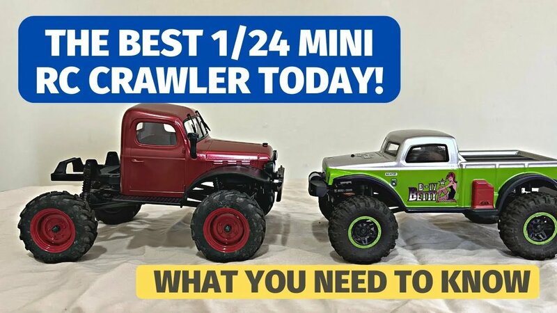 FMS Fcx24 1/24 rc mini crawler - test and review of the best rc mini ...