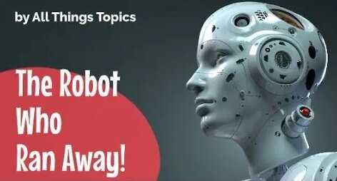 The Robot Who Ran Away! + Free Printable Worksheet Lesson (for ESL ...