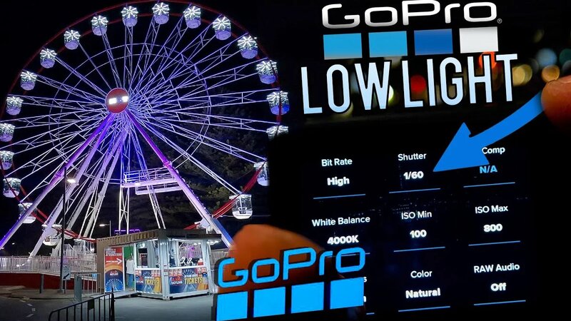 GoPro BEST Low Light / Night Settings
