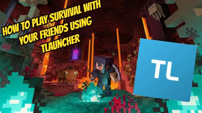 How To Play Survival Minecraft with Friends on TLauncher 2021 - Yandex ...