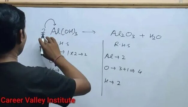 How to Balance Al(OH) 3= Al2O3+ H2O|Chemical equation Al(OH) 3=Al2O3 ...