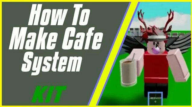 How to make Cafe System | Roblox Games | Roblox Studio | Roblox ...