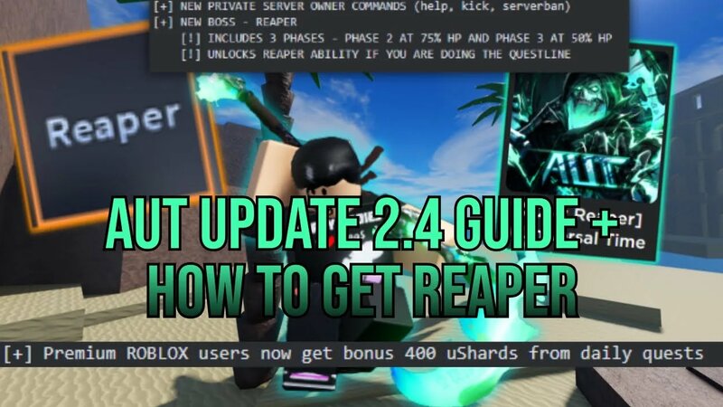 [aut 2.4] reaper rework, how to get reaper and brand new skins ...