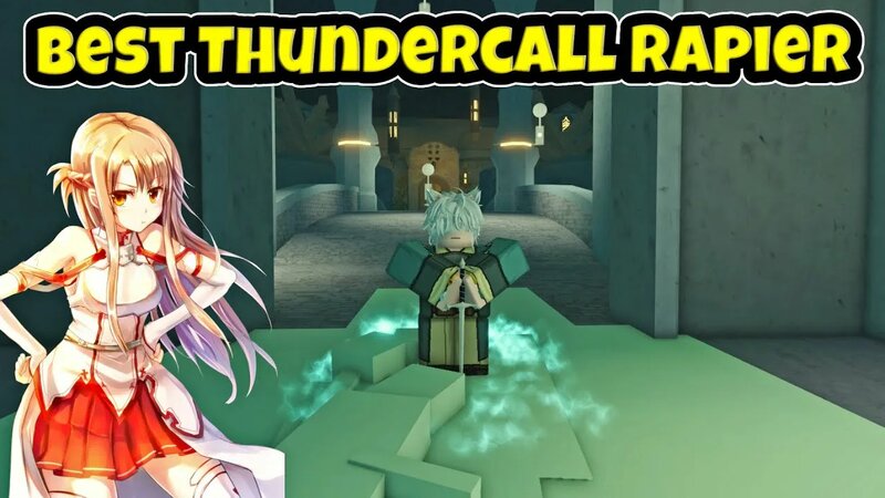 Best Thundercall Rapier Build #1 (Depths Hero) | Deepwoken - Смотреть ...
