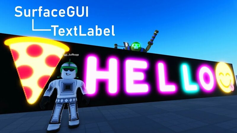 Glowing and Color Changing Text Effect [Roblox Studio Tutorial ...