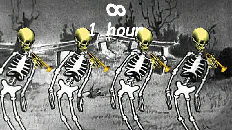 Spooky Scary Skeletons Remix (1 hour perfect loop) - Смотреть онлайн в ...