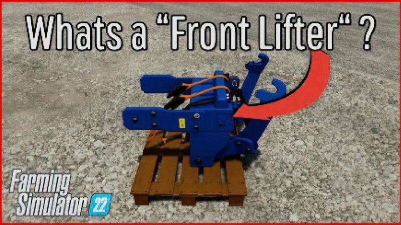 fs22 Mods Whats a “Front Lifter“ used for farming simulator 22? ps5 ...