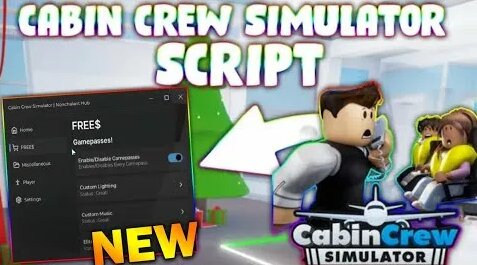 NEW* Cabin Crew Simulator Script (Pastebin 2025) ( Every Gamepass, INF ...