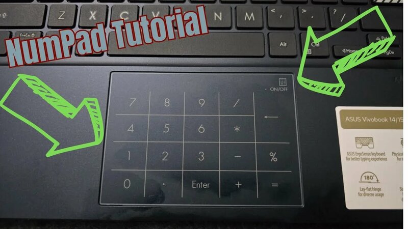 How to Use Asus Vivobook Touchpad NumPad? - Смотреть онлайн в поиске ...