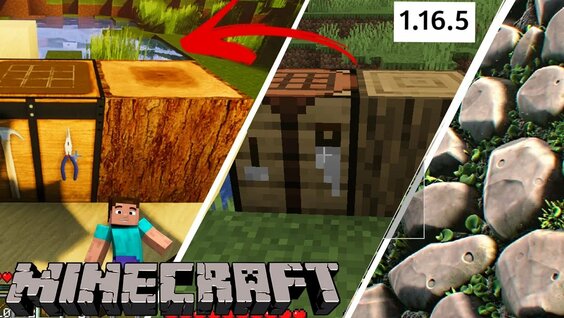 realistic texture pack minecraft 1.16.5: 985 video Yandex'te bulundu