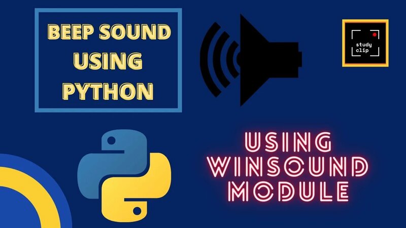 Generating Beep Sound | Using Python | WinSound module - Yandex Video ...