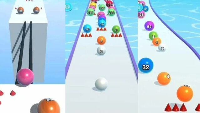 Ball Merge 2048 ?? Ball Run Infinity ?? Ball Run 2048 all levels ...