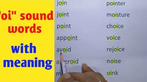 oi sound words with meaning #how to read #phonics sounds - Yandex Video ...