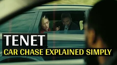 Tenet (2020) Tallinn CAR Chase Explained || Illustrated breakdown ...