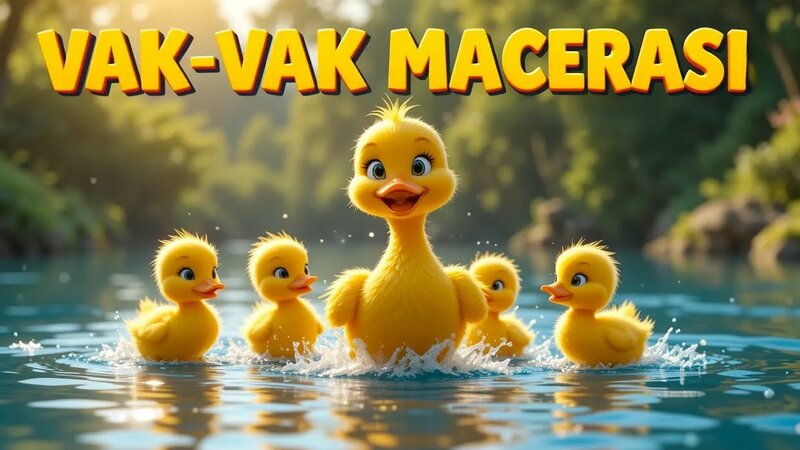 5 Küçük Ördek VAK VAK Popüler Çocuk Şarkısı - Yandex Video aramada ...