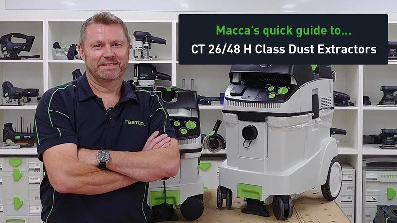 Quick guide to Festool CT 26/48 H Class dust extractors - Смотреть ...