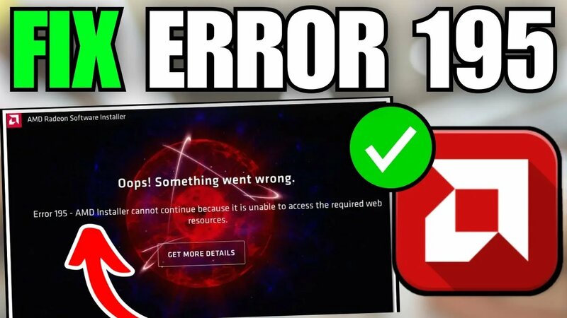 How To Fix AMD Installation Error 195 - Yandex Video aramada çevrimiçi izle