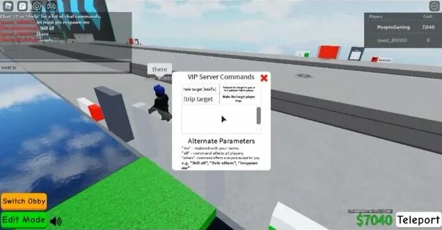 How to Use Your Own VIP Server Commands | Obby Creator VIP - Смотреть ...