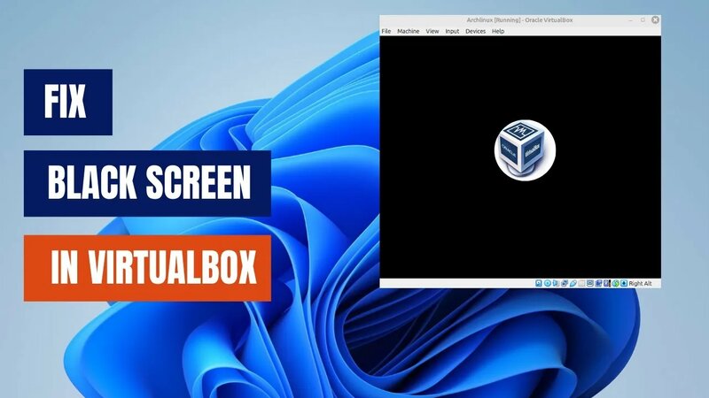How to Fix Black Screen in VirtualBox (Windows & Linux) - Yandex Video ...