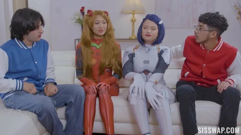 [teamskeet] harley king, mina luxx cum and cosplay!