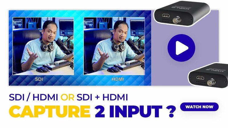 USB Capture sdi / HDMI or USB capture sdi + HDMI - magnus USB 3.0 sdi ...