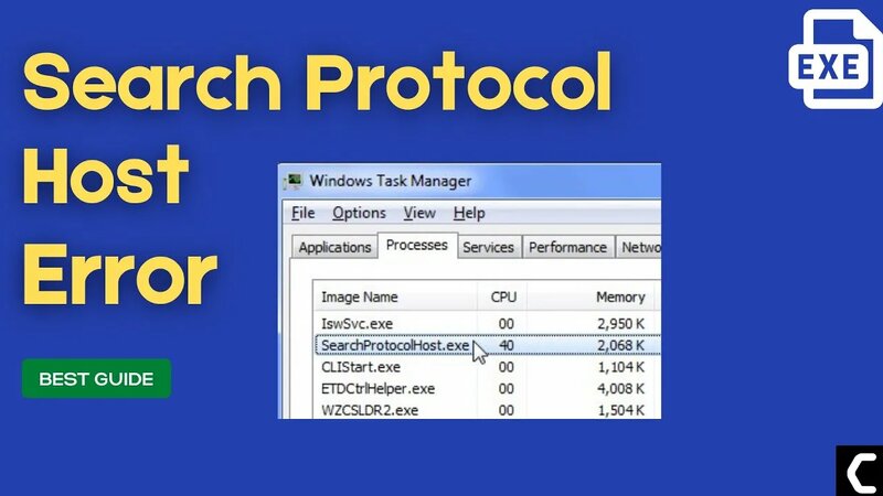 Fixed: Searchprotocolhost.Exe || Windows Search Protocol Host Usages ...