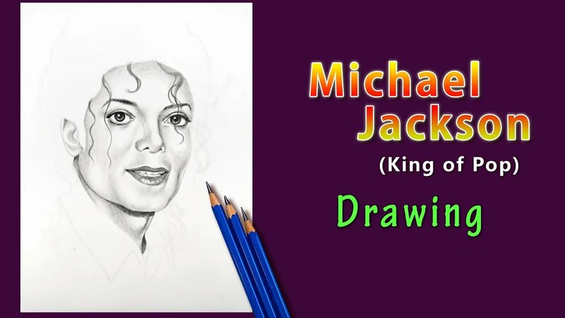 Michael Jackson Drawing/Michael Jackson portrait/Michael Jackson Pencil ...