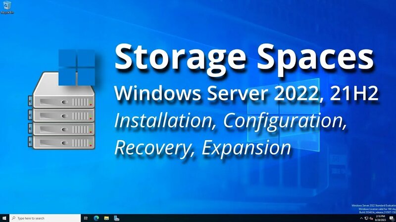 Storage Spaces, Windows Server 2022 21H2 - Смотреть онлайн в поиске ...