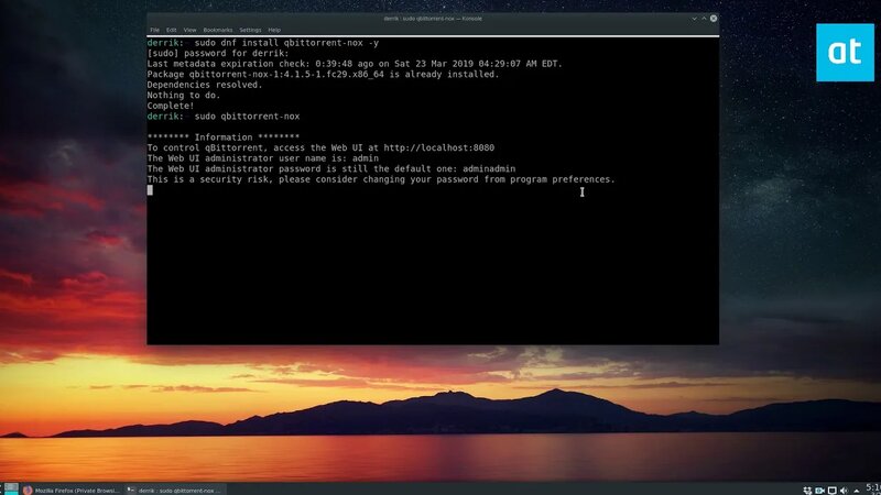 How to set up the Qbittorrent web UI for Linux