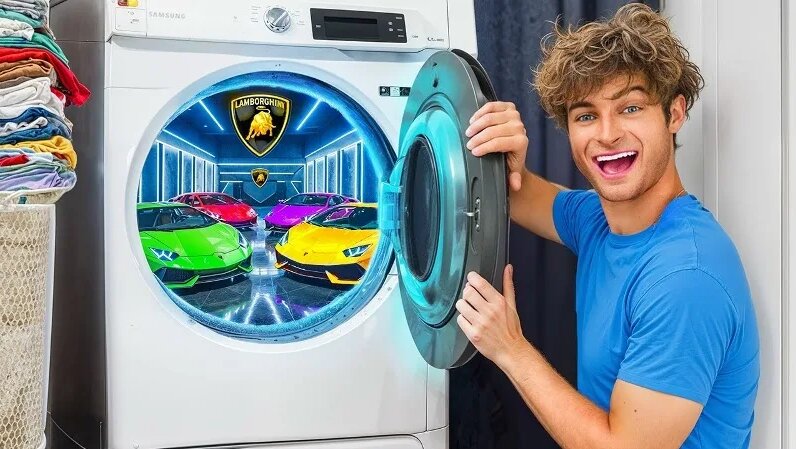 [Topper Guild] Я построил Секретный автосалон Lamborghini! (2160p ...