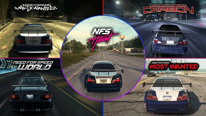 BMW M3 GTR In NFS Games [OLD]